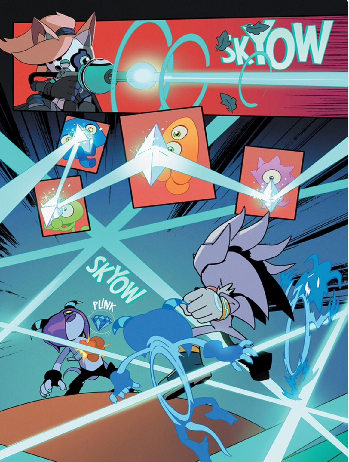 IDW Sonic Comic #28 Preview – SoaH City