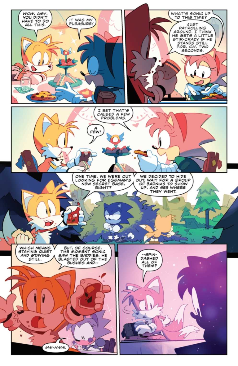 IDW Sonic 30th Anniversary Free Comic Book Day Preview Pages Revealed ...