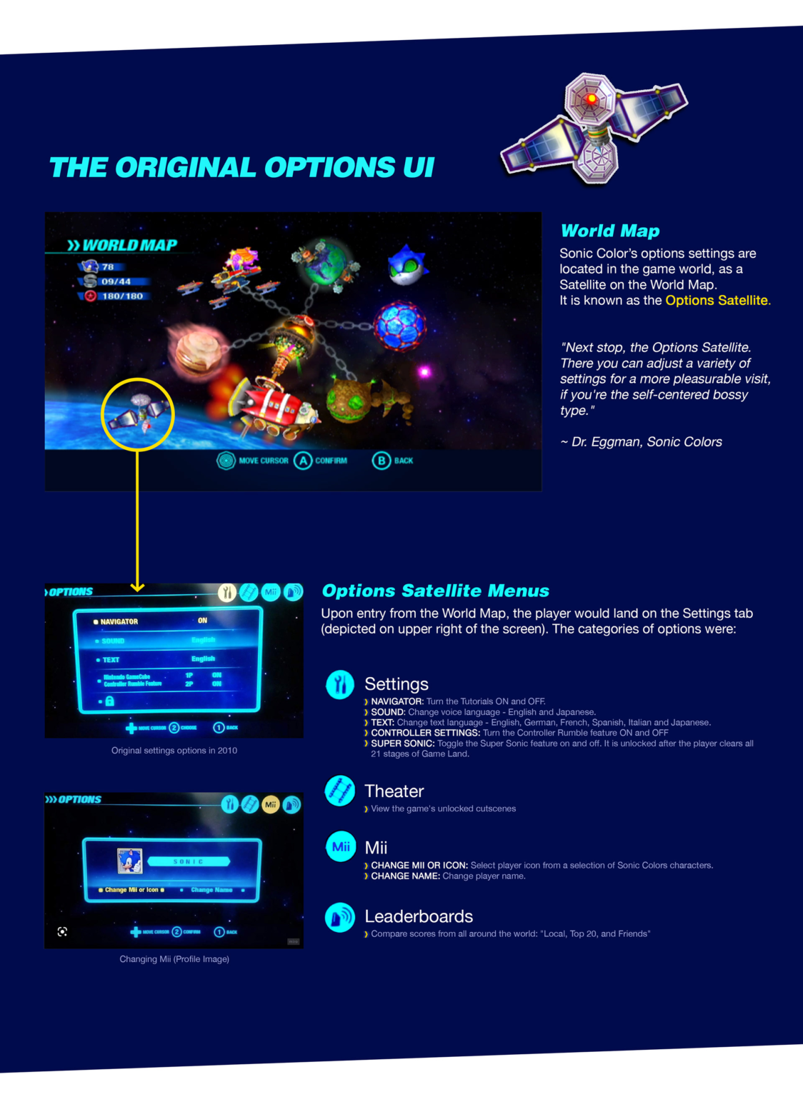 Sonic Colors: Ultimate Design Documents Revealed – SoaH City