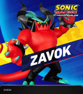 SEGA Reveals New Official Art of Zavok for Sonic Racing: CrossWorlds ...